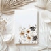 Neutral Floral Clipart, Boho Floral Clipart, Beige Floral Clipart ...