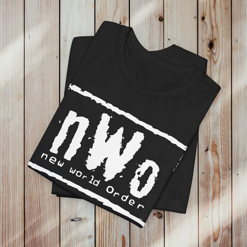 New World Order Graphic, Nwo Black & White, Pro Wrestling Tees, - Etsy