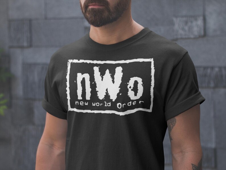 New World Order Graphic, Nwo Black & White, Pro Wrestling Tees, - Etsy
