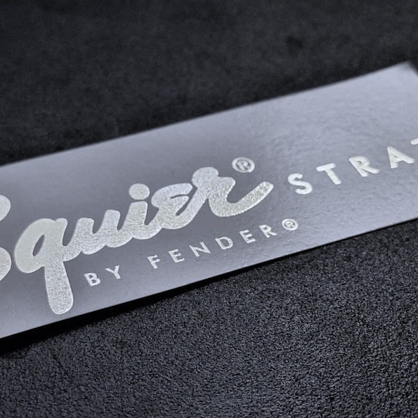 Squier headstock logos - Etsy.de