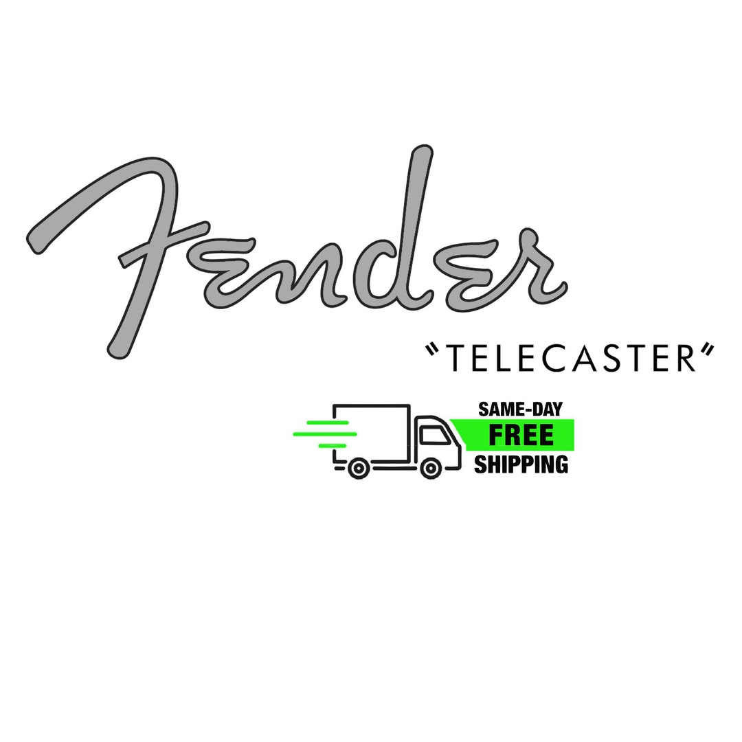 Telecaster Decal 50s Fender Style Ultra-hi-res NEW Non-metallic - Etsy