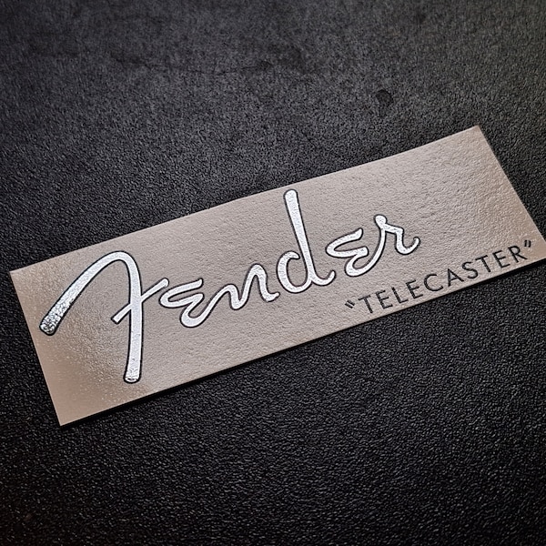 Fender Guitar Decal (You'll Love) - Etsy