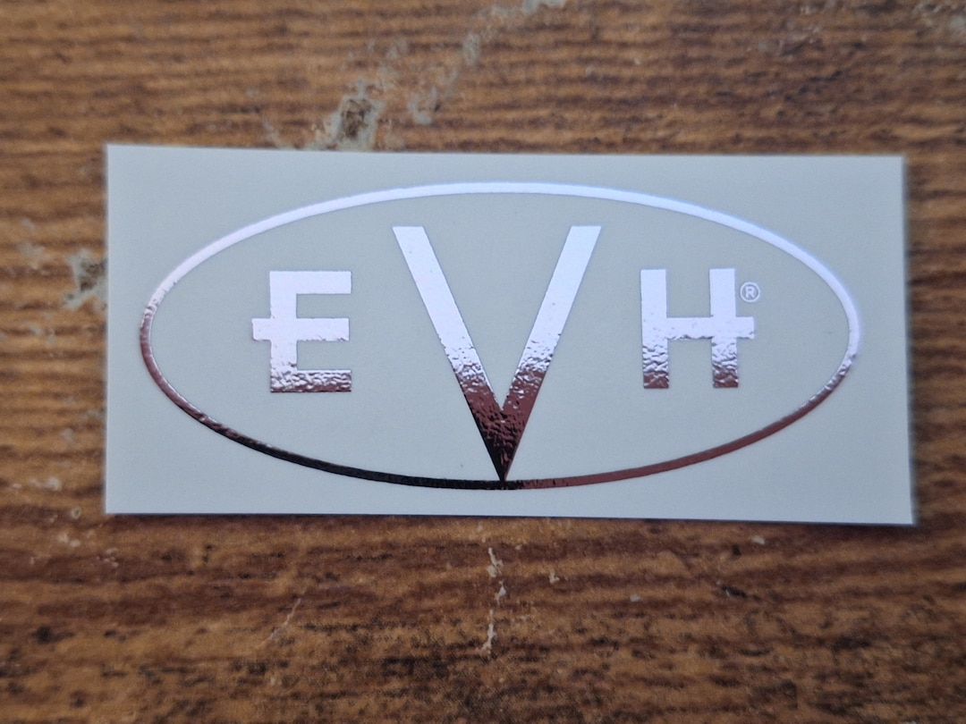 2-pack EVH Decal Van Halen Waterslide Headstock Decal Ultra-hi-res ...