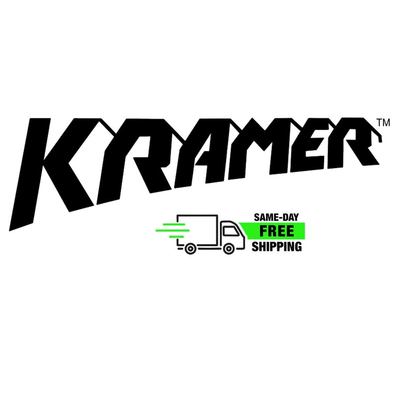 Kramer Decal Gold Metallic Waterslide Headstock Decal - Etsy