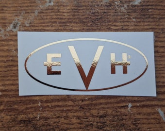 2-pack EVH Decal Van Halen Waterslide Headstock Decal Ultra-hi-res ...