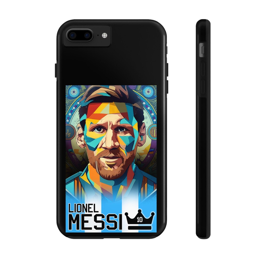 Artistic Lionel Messi on Tough iPhone Cases - Etsy