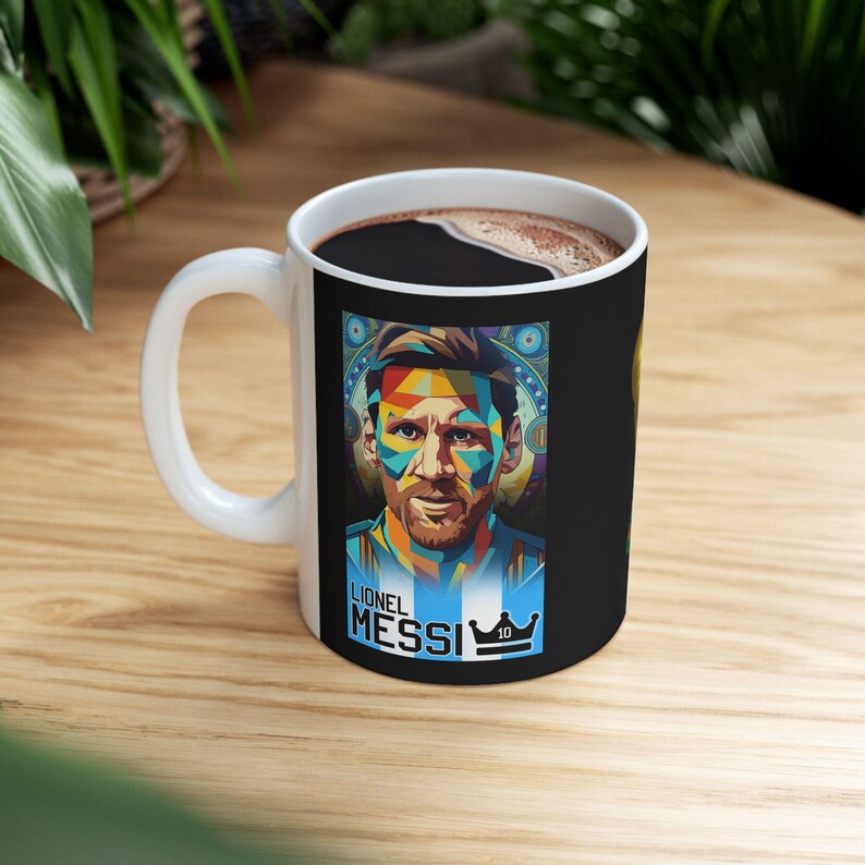 Lionel Messi World Cup Champion Mug, Soccer Fan Gift, Football Lover ...