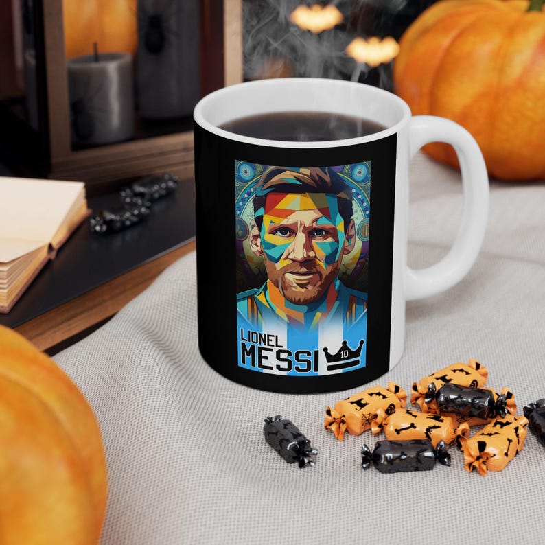 Lionel Messi World Cup Champion Mug, Soccer Fan Gift, Football Lover ...