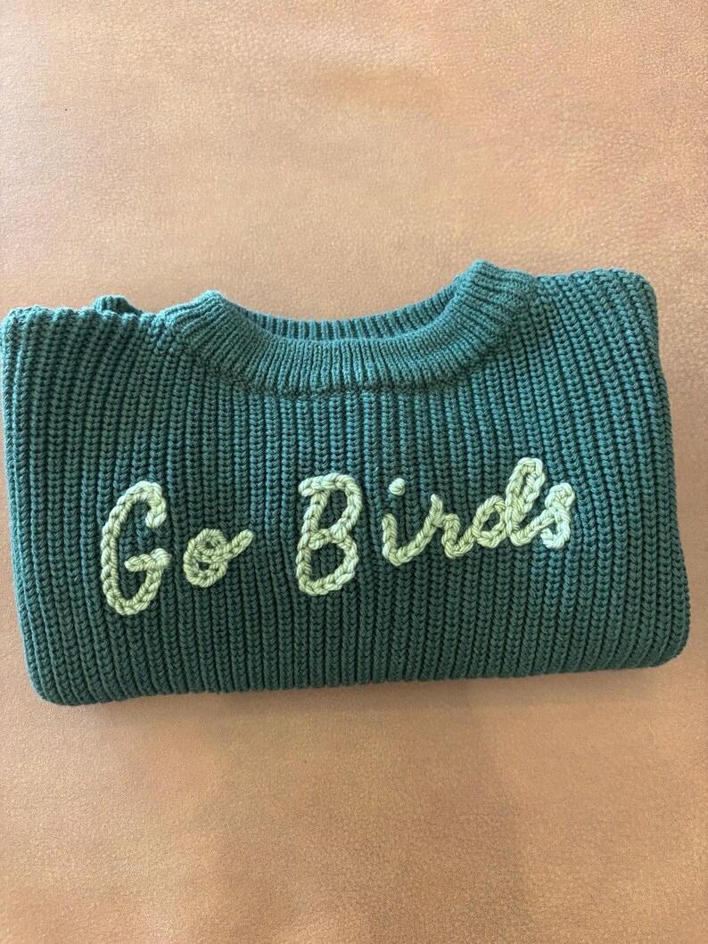 Go Birds Toddler Sweater - Etsy