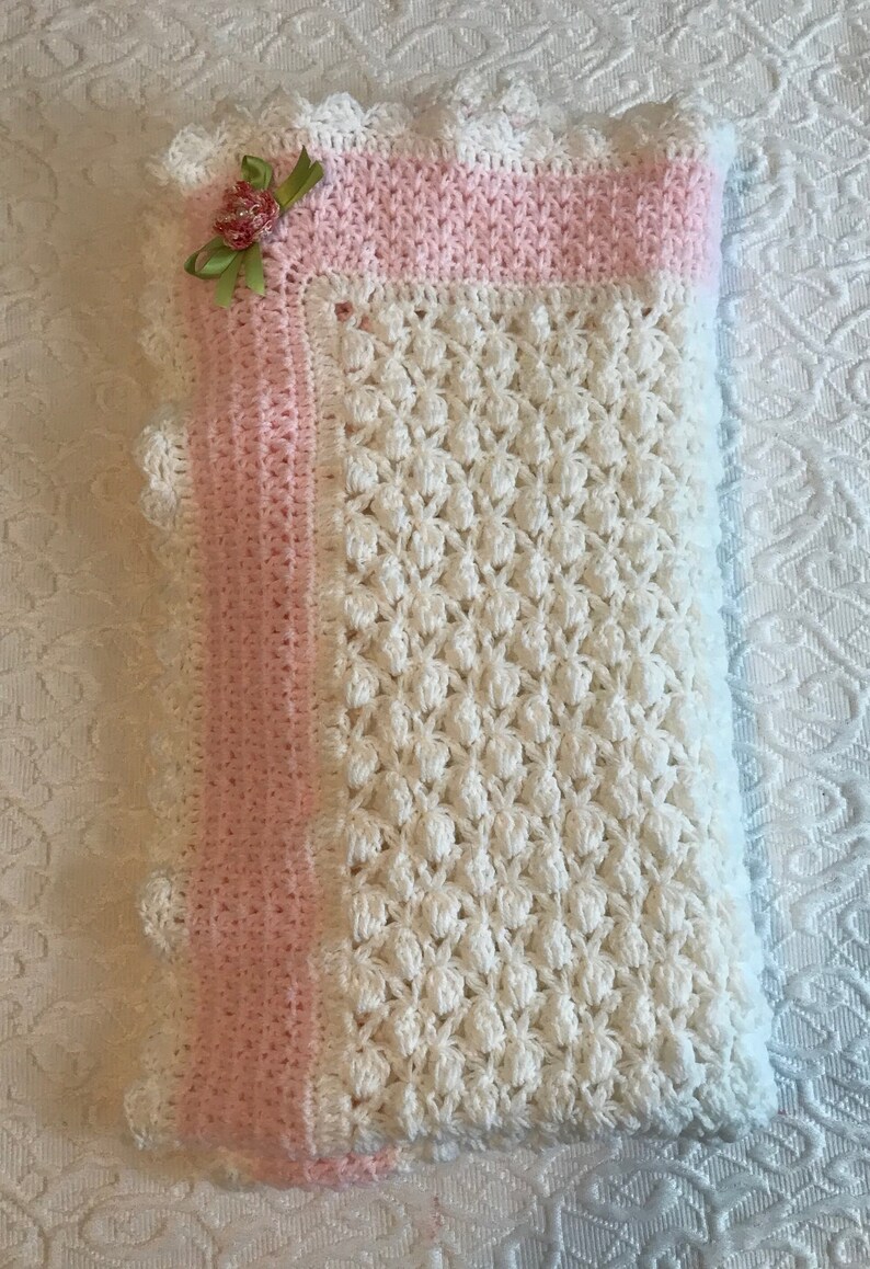 Beautiful White Baby Blanket - Etsy