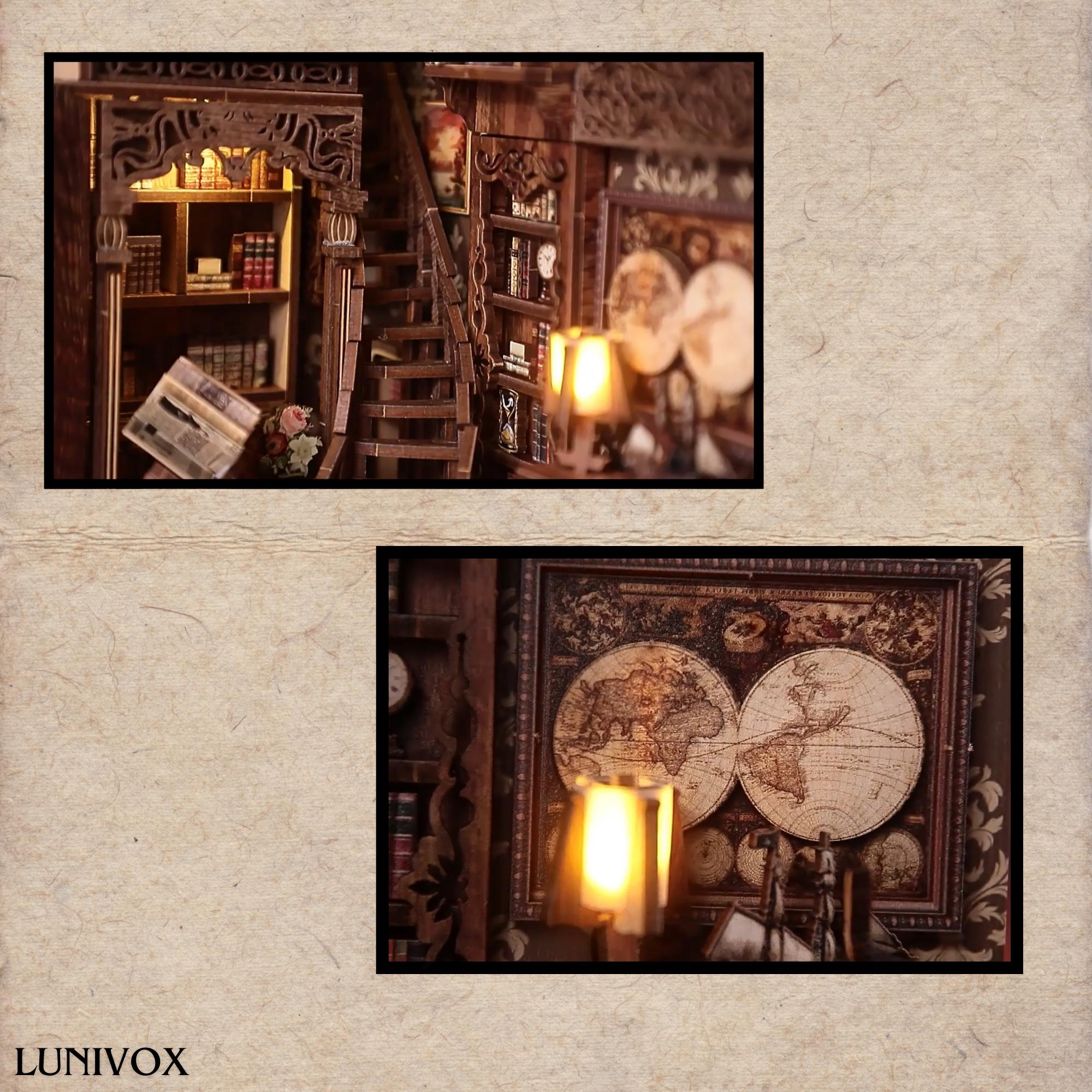 Bookstore Booknook DIY Assembled Book Nook Library Nook DIY Miniature ...