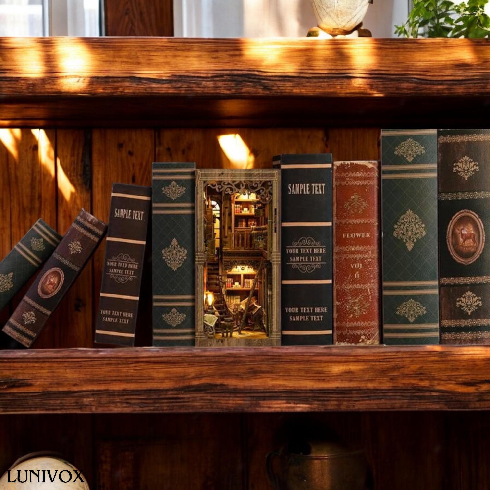 Bookstore Booknook DIY Assembled Book Nook Library Nook DIY Miniature ...