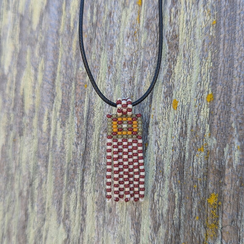 Beaded Pendant - Etsy
