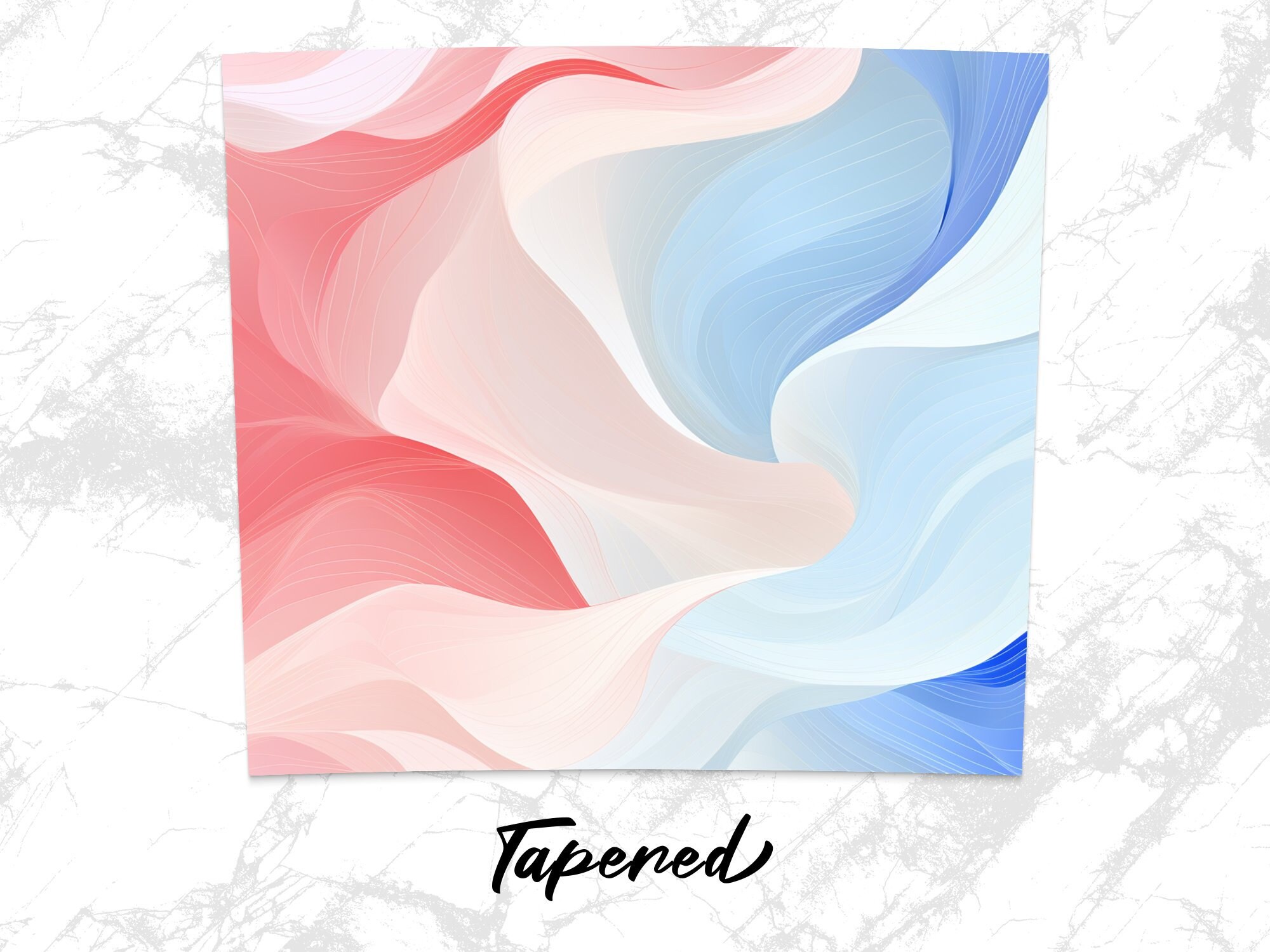 Pink Blue Design 1 20oz Sublimation Tumbler Designs, Straight & Tapered ...