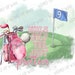 Girls Golf Too, 20 Oz Skinny Tumbler, Personalized Cup, Golf Bag ...
