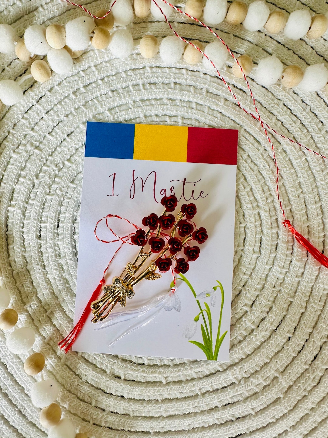 Martisor Martisoare Romanian Traditional Martisor 1 Martie - Etsy
