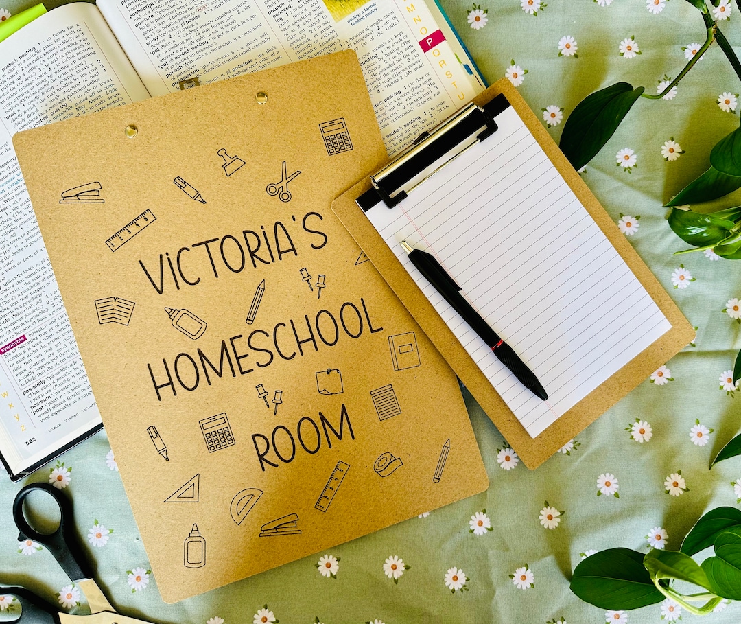 Custom Engraved Clipboard | Teacher Appreciation Gift | Custom Memo Pad ...