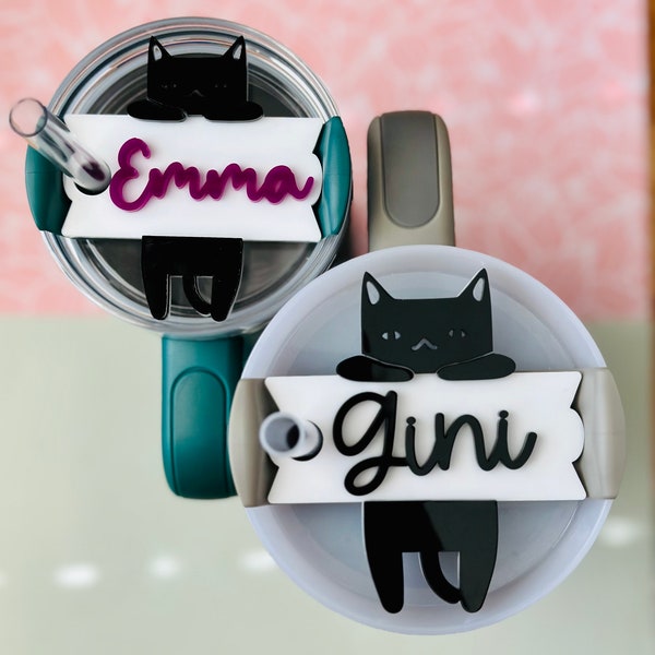 Stanley Cat Name Plate - Etsy