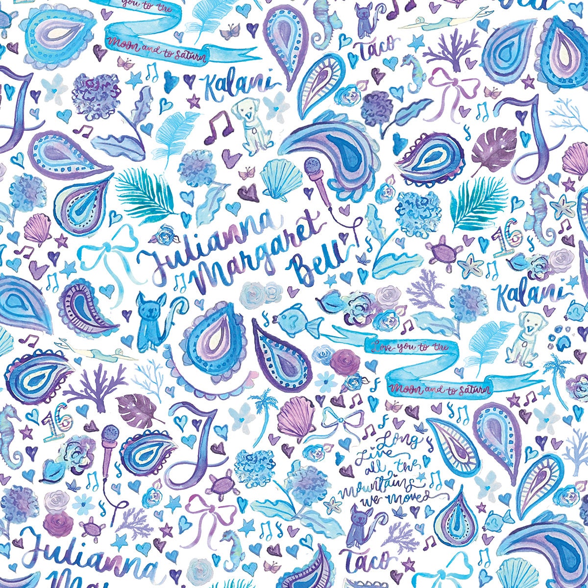 Fully Custom All Over Pattern - Etsy