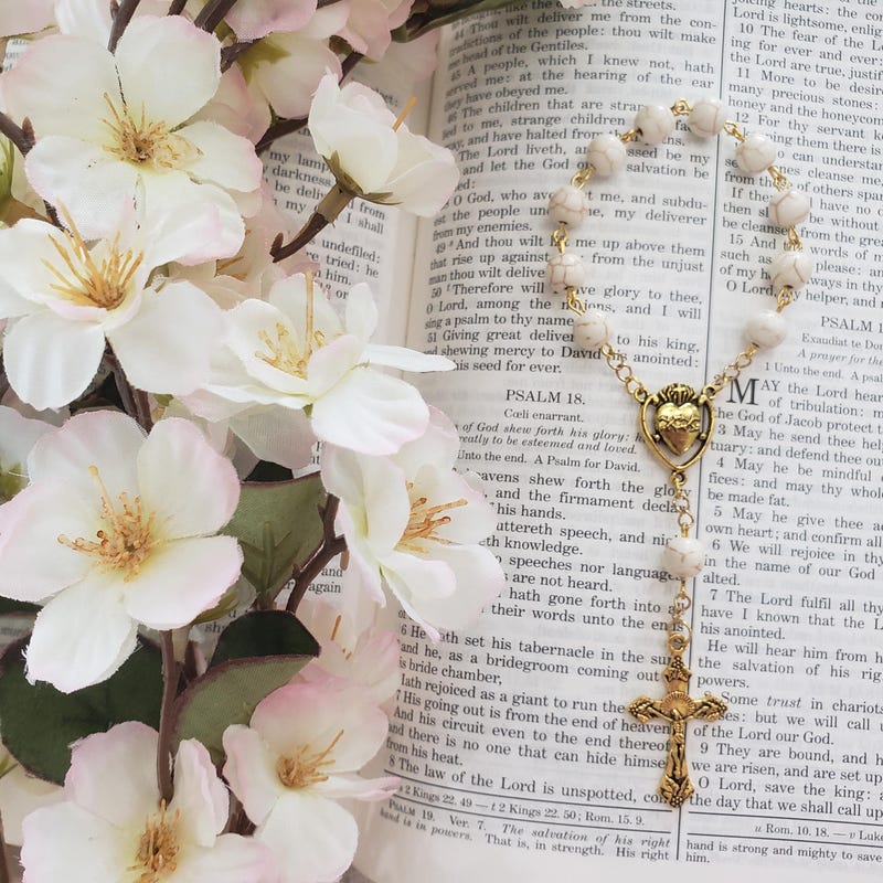 Heart Decade Bracelet - Etsy