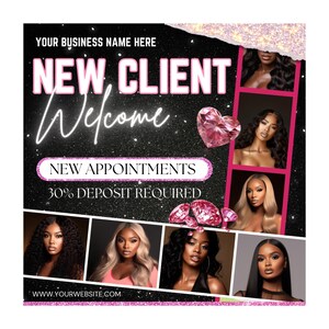 New Client Flyer | New Client Lash Flyer | New Client Special Flyer ...