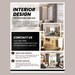 Interior Design Flyer | Editable Interior Design Flyer | Canva Flyer ...