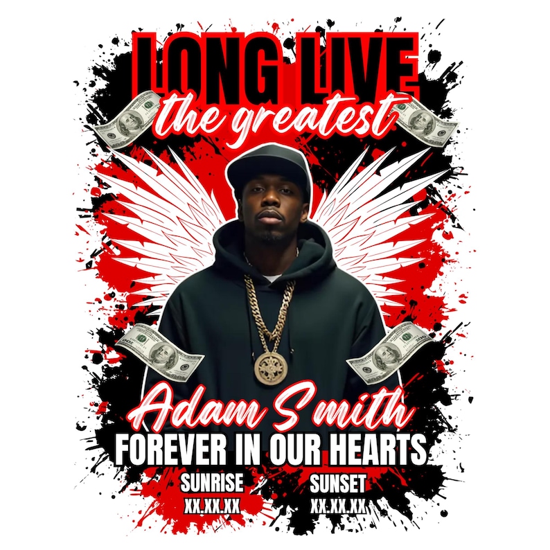 In Loving Memory Shirt Design Template | in Loving Memory of T Shirt ...