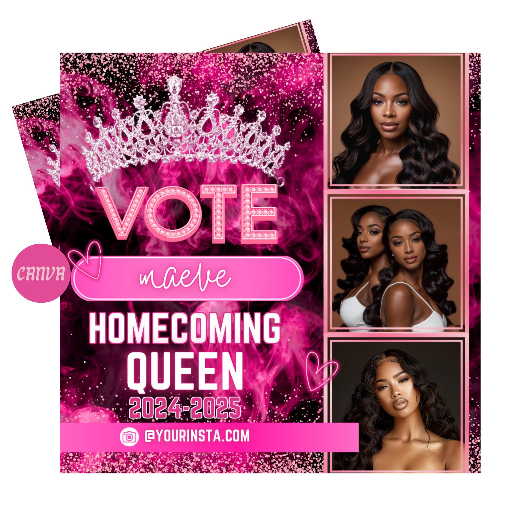 Prom Queen Campaign Flyer Vote for Prom Queen Flyer Prom Queen Flyer ...