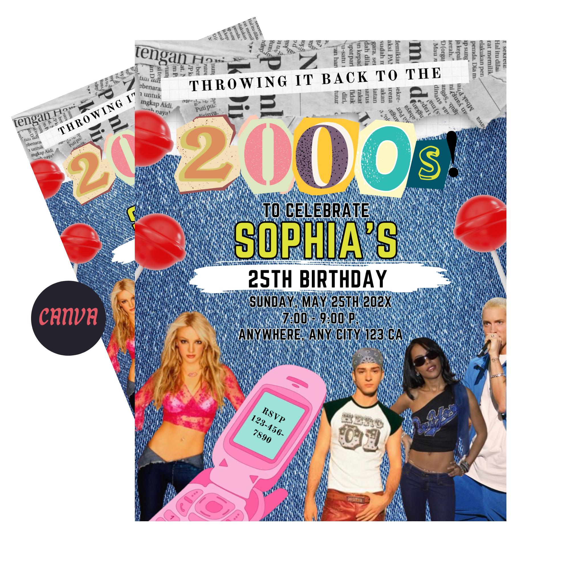 90s Theme Party Flyer 90S and Y2K Party Flyers 90S Birthday Flyer 90S ...