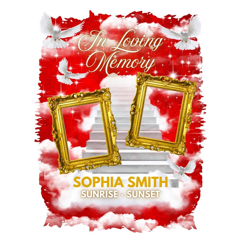 In Loving Memory Shirt Design Template | in Loving Memory of T Shirt ...
