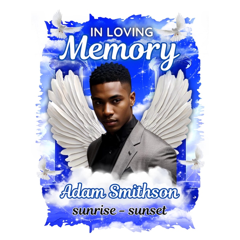 In Loving Memory Shirt Design Template | in Loving Memory of T Shirt ...