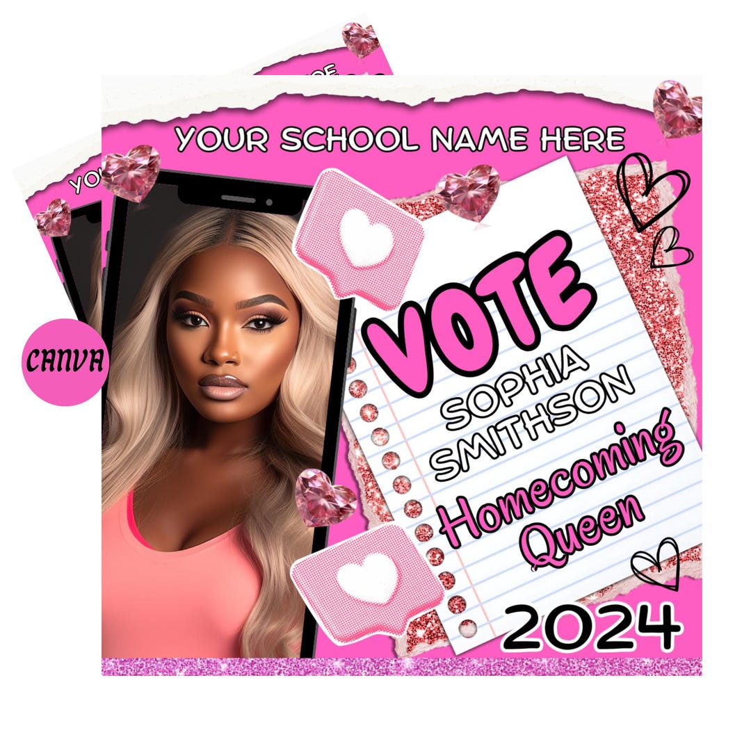 Student Council Flyer | Class President Campaign Flyer | Class ...