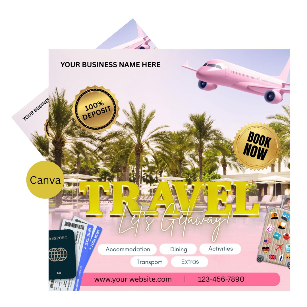 Group Trip Flyer | Travel Agent Trip Flyer | Travel Agent Flyer ...