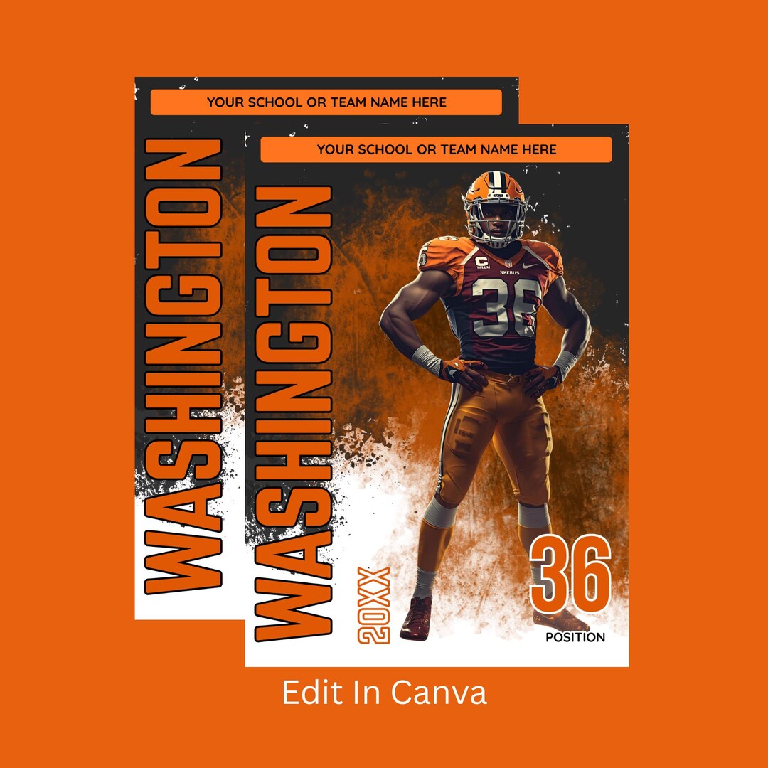 Canva Template Sports Designs Team Poster | Custom Team Posters ...
