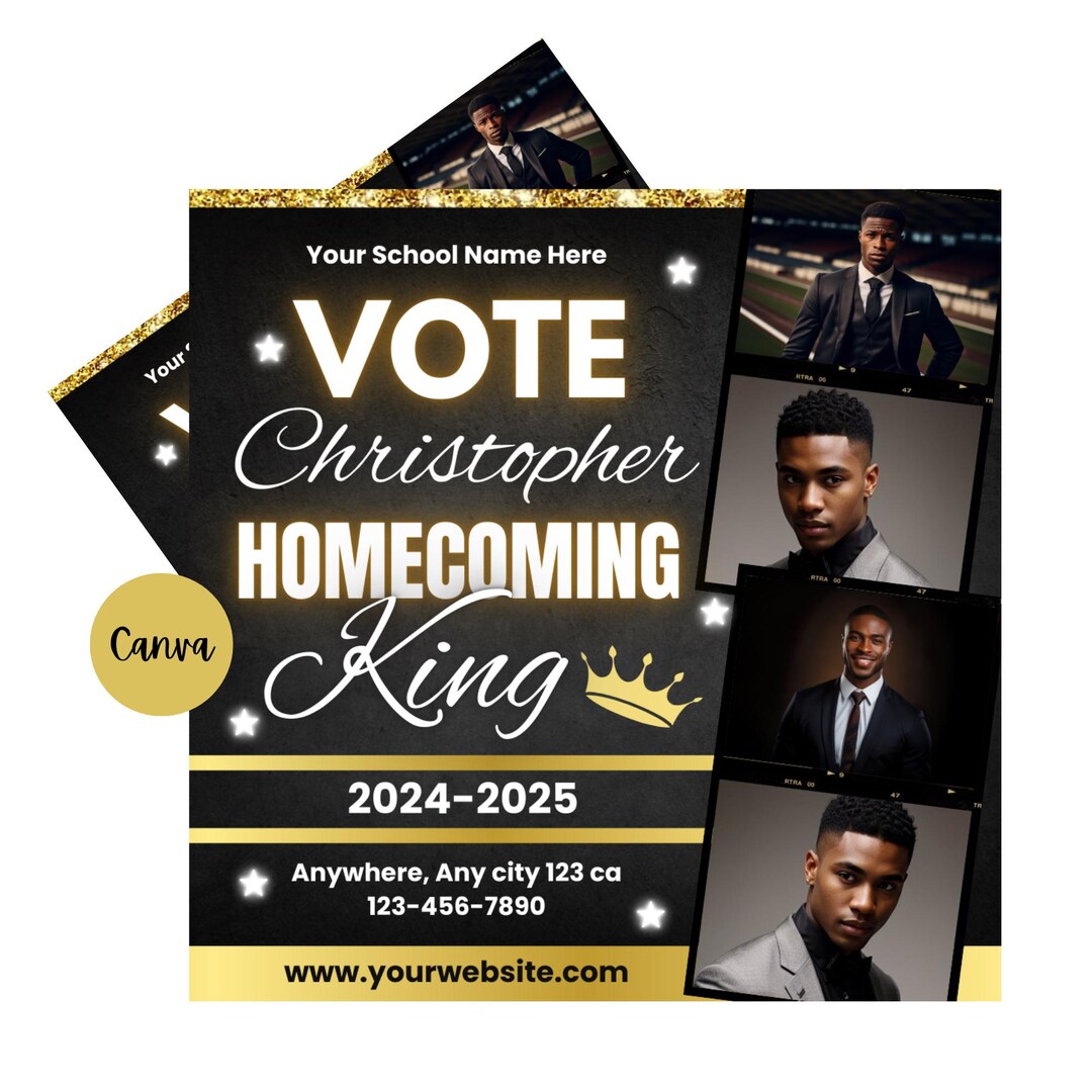 Homecoming Flyer Prince | Homecoming King | Homecoming King Vote ...