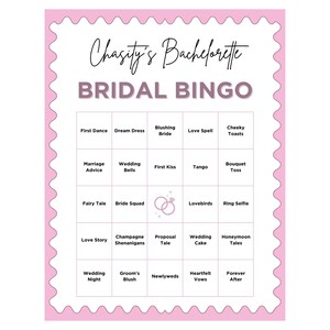 Printable Bingo Card Template Canva Camp Bachelorette Bingo Bachelorette Bingo Camp Bachelorette ...