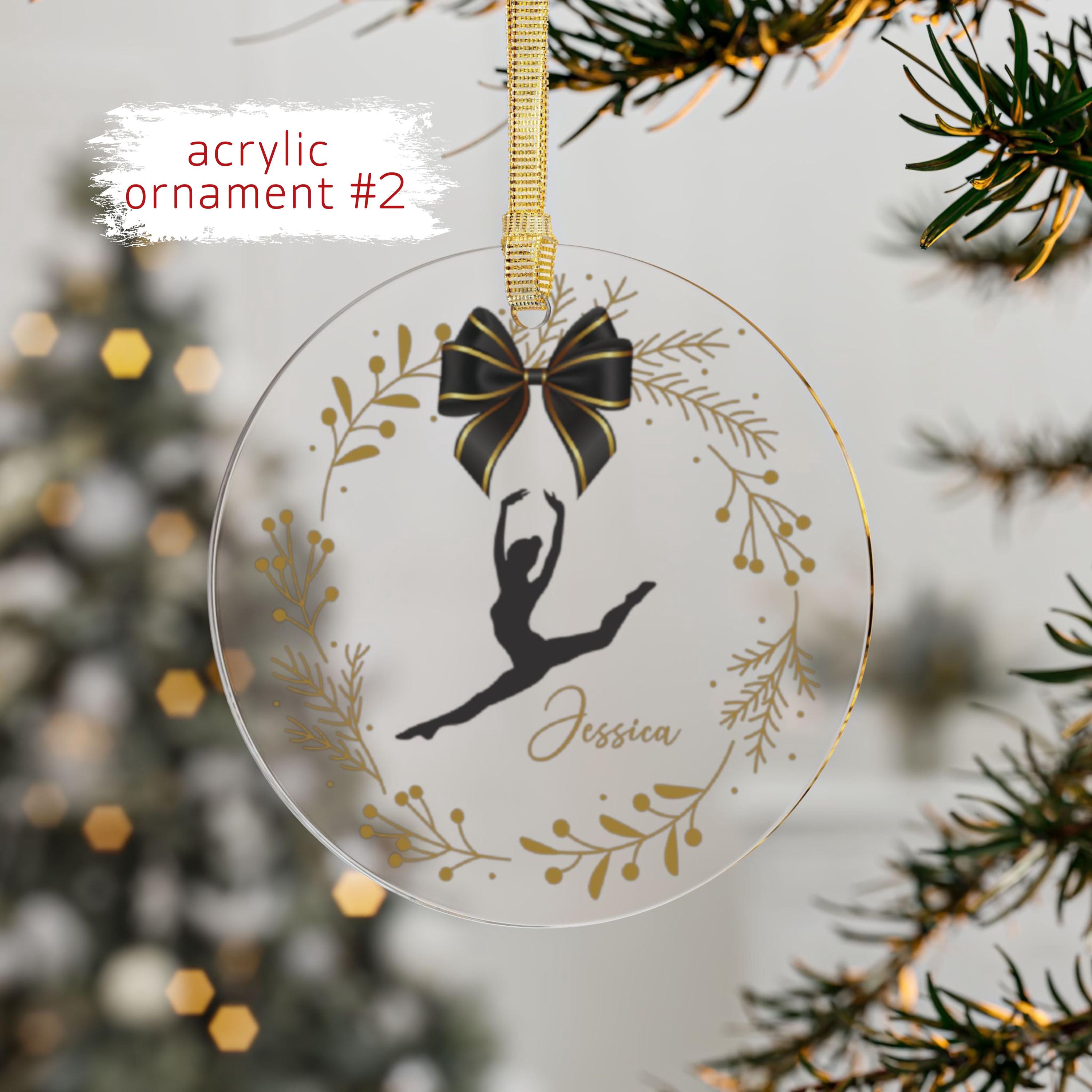 Personalized Dance Ornament, Custom Christmas Dance Gift for Dancer ...