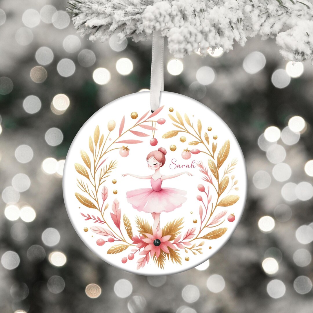 Ballet Dancer Ornament Personalized, Dance Teacher Gift, Ballet ...