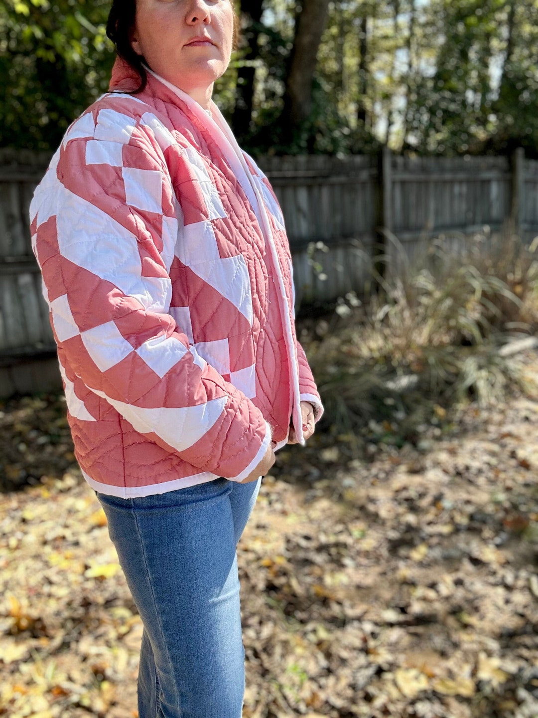 Hand-stitched Quilted Jacket/quilted Coat *FREE SHIPPING* - Etsy