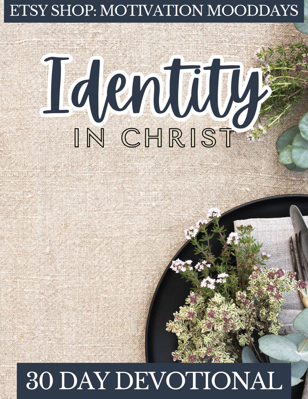 30 Day Devotional - Identity in Christ - Etsy