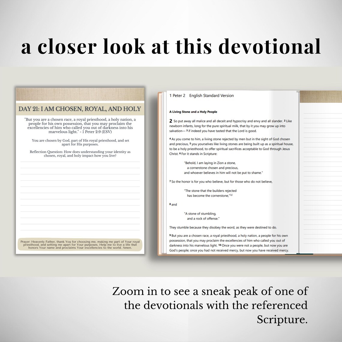 30 Day Devotional - Identity in Christ - Etsy