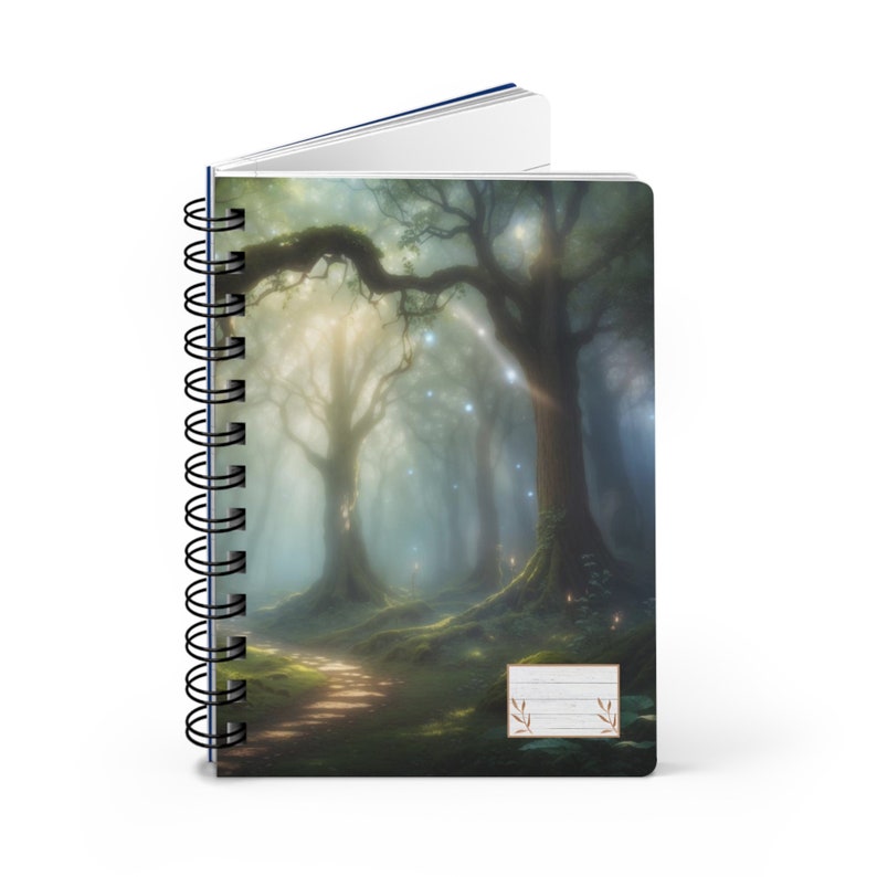 Forest Landscape Spiral Bound Journal Ruled Line - Etsy