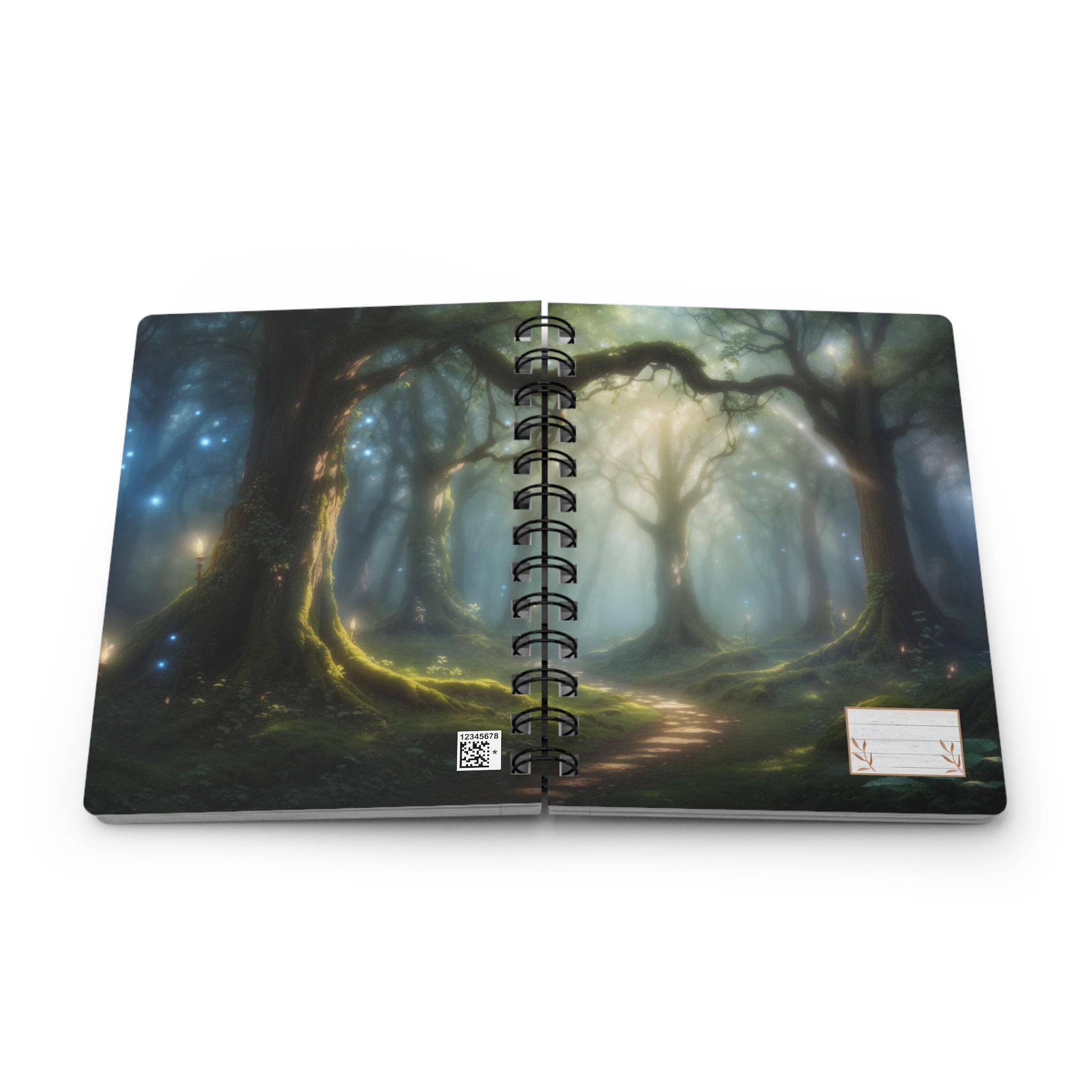 Forest Landscape Spiral Bound Journal Ruled Line - Etsy