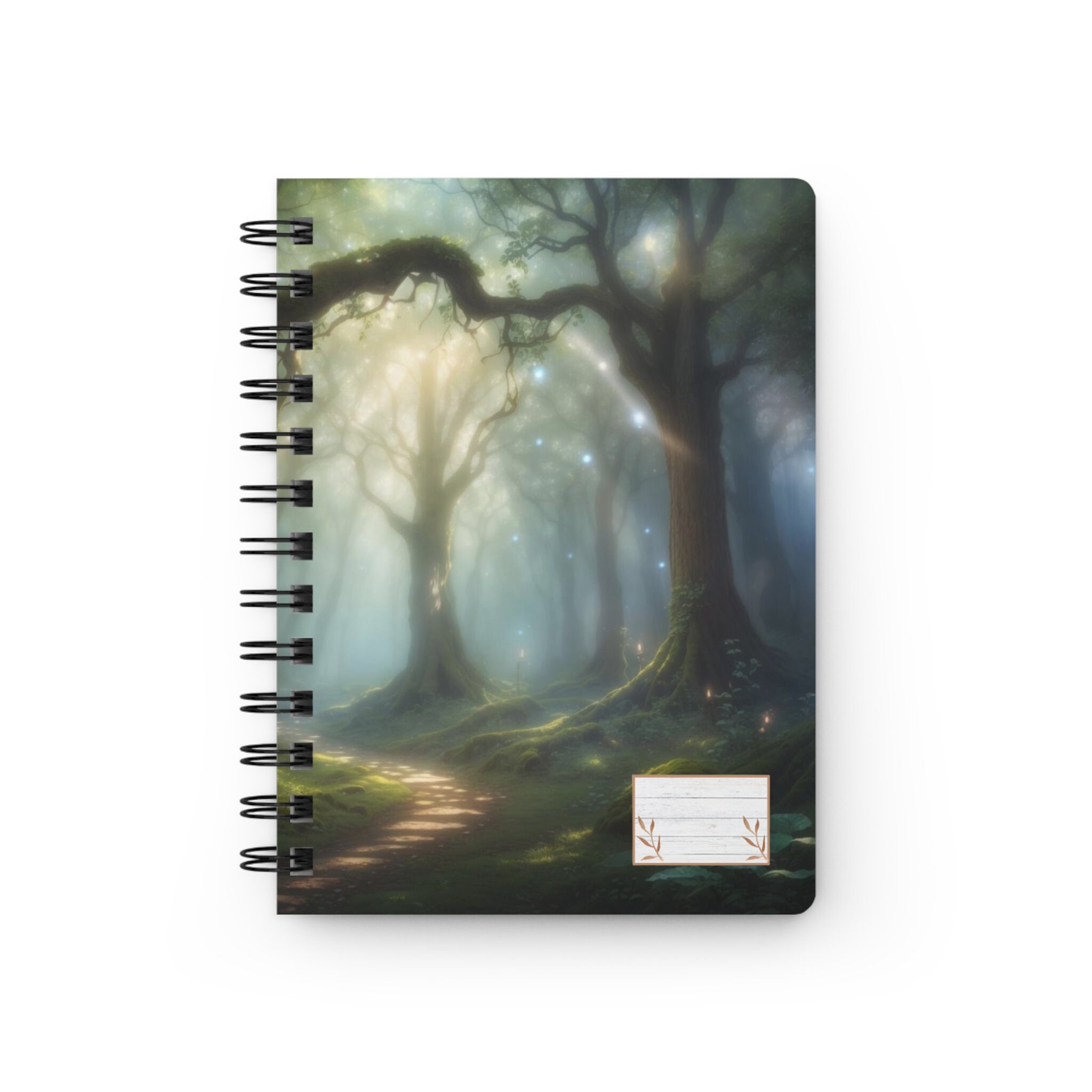 Forest Landscape Spiral Bound Journal Ruled Line - Etsy