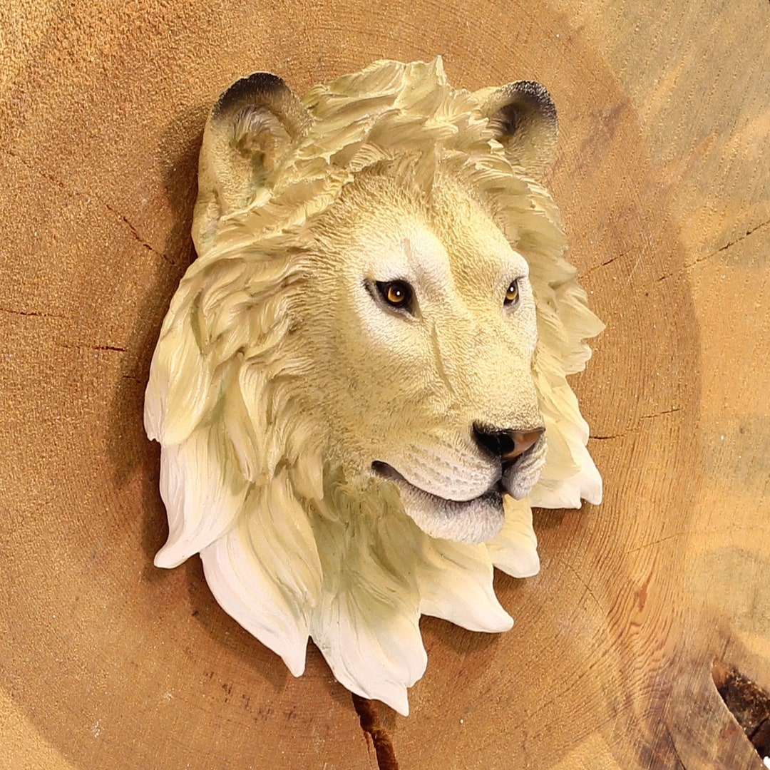 Realistic Lion Head Wall Decor, Wall Decor, Christmas Gift for Him ...