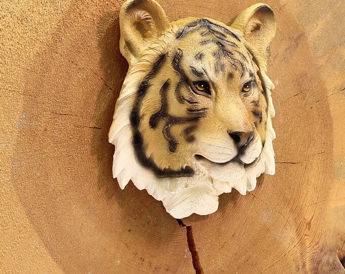 Realistic Tiger Head Wall Decor Animal Figure Wall Art, Christmas Gift ...