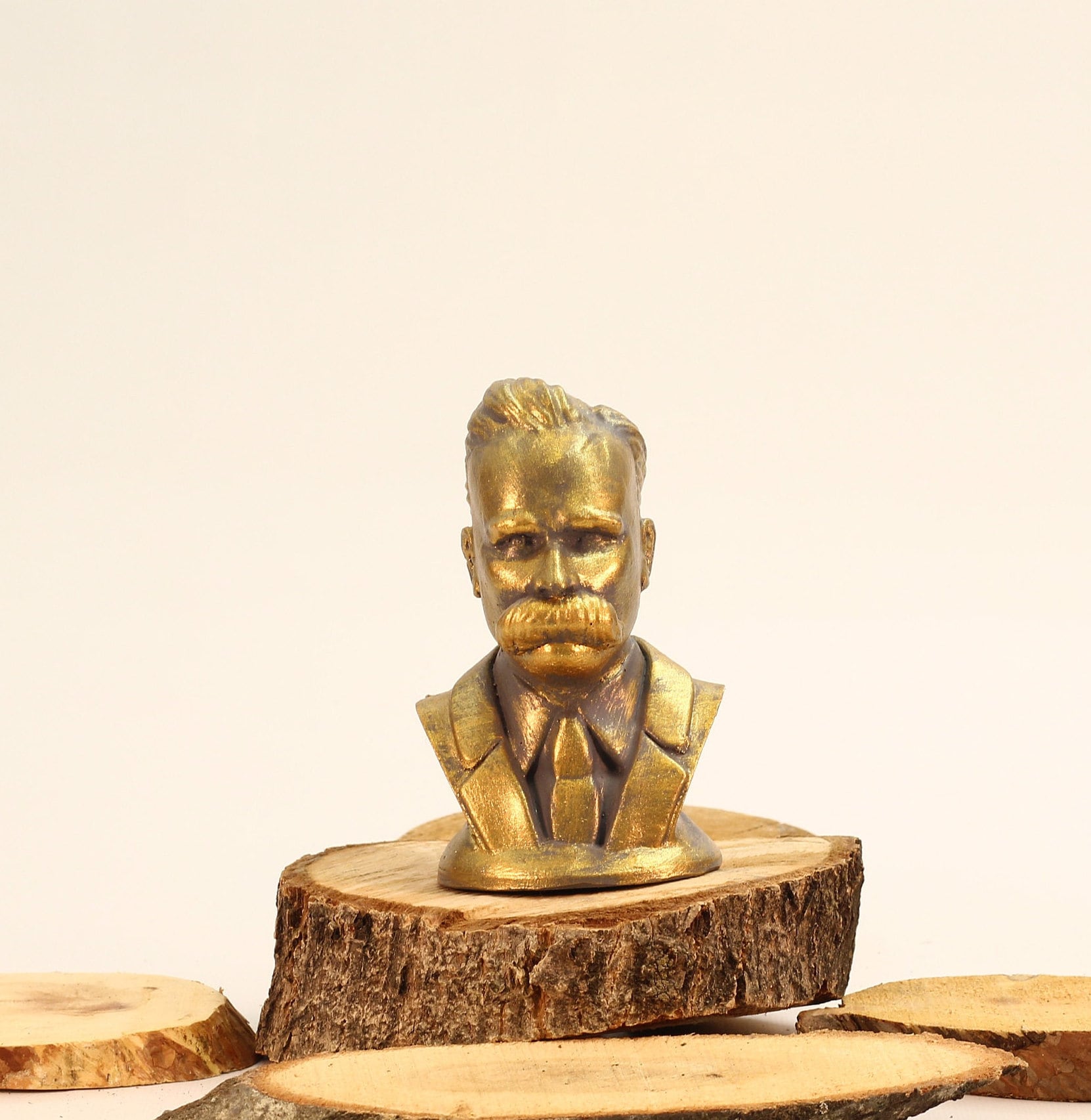 Friedrich Nietzsche Statue in 4 Different Colors Philosopher - Etsy