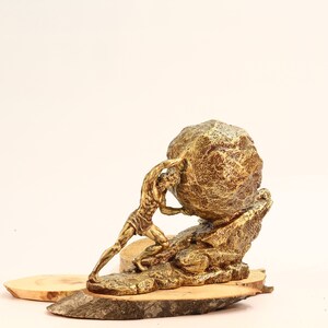 Sisyphus Statue - Ancient Greek Mythology Home Decor Sculpture - Etsy