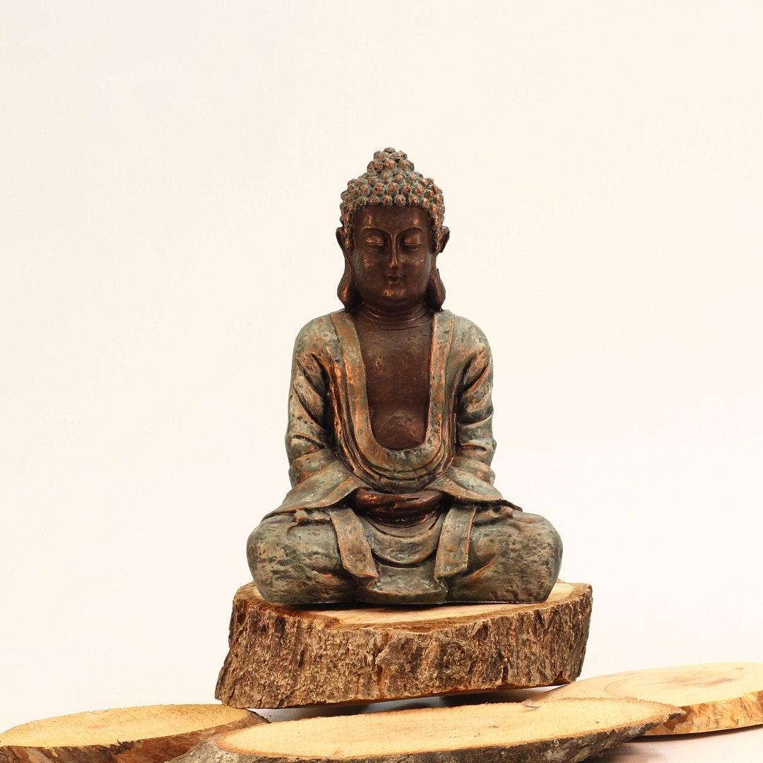 Elegant Buddha Statue - Serenity and Tranquility for Your Home - Etsy
