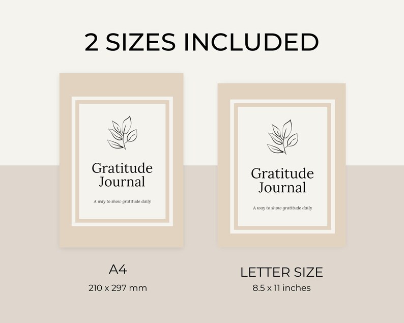 Gratitude Journal Printable Workbook 20-page Guide for Building a Daily ...
